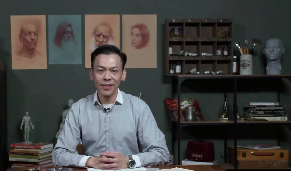Oliver Sin: Classical Portrait Drawing Simplified - PaintTube.tv