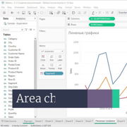 Графики с областями (Area chart) — Шаг 1 — Stepik