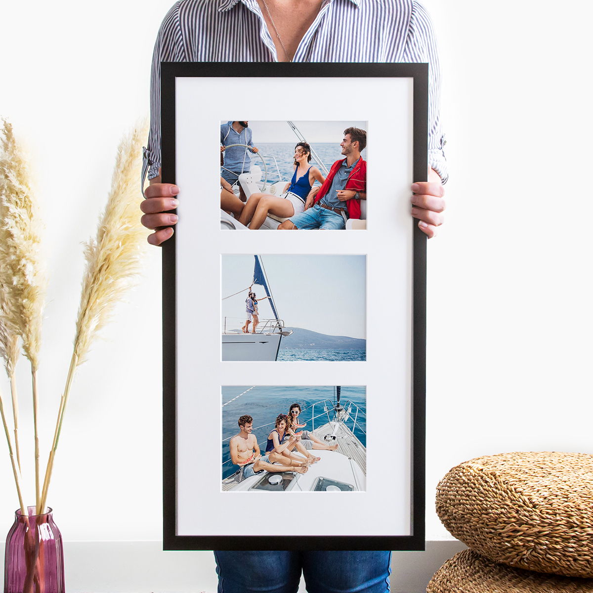 Personalised Fond Memory Collage Frame | atelier-yuwa.ciao.jp