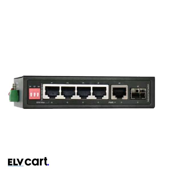 BDCOM 4 Port Gigabit RJ45 POE unmanaged Industrial Switch