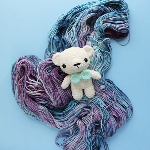 Pedro the Polar Bear crochet pattern