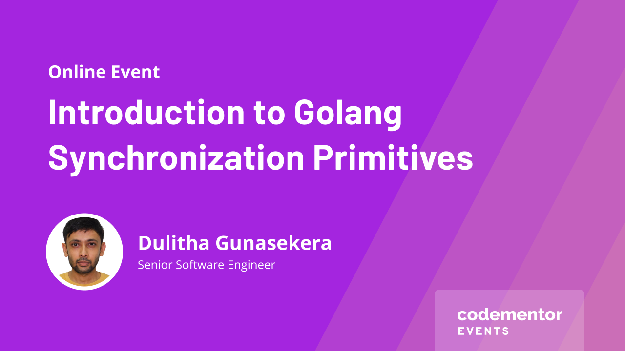 Introduction to Golang Synchronization Primitives - Codementor Events Introduction to Golang Synchronization Primitives - Codementor Events