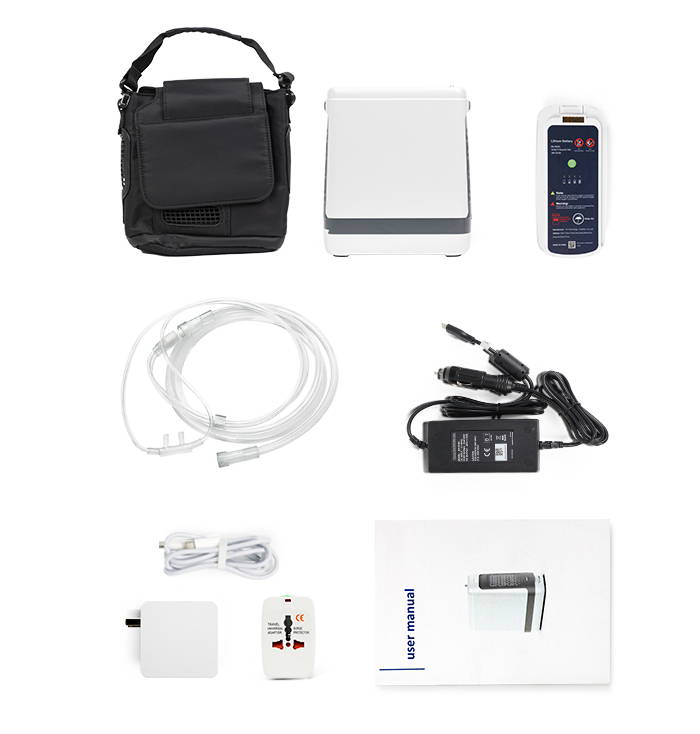 Portable Oxygen Concentrator | Up to 5.5-Hour Battery Life for Outdoor ...