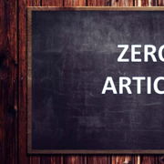 USAGE OF ZERO ARTICLE — Шаг 1 — Stepik