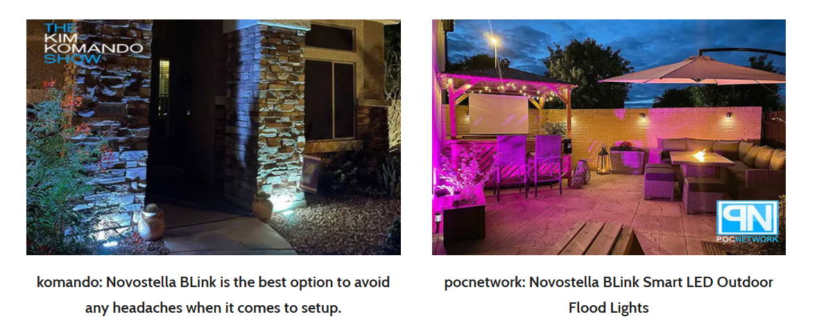 Novostella BLink Smart Flood Light 25W (BT)