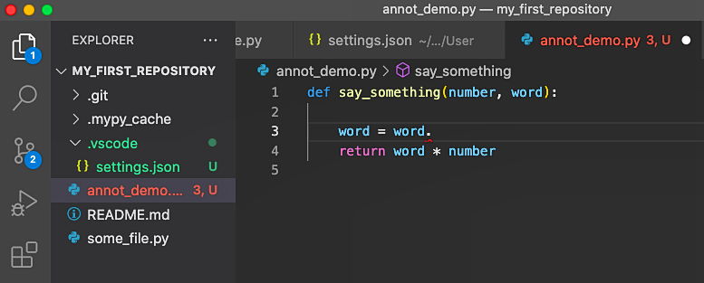 Type hinting — Шаг 1 — Stepik