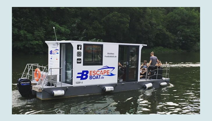 Ahoi! Das neue Escape Boat lädt zum rätseln auf den Main ein!