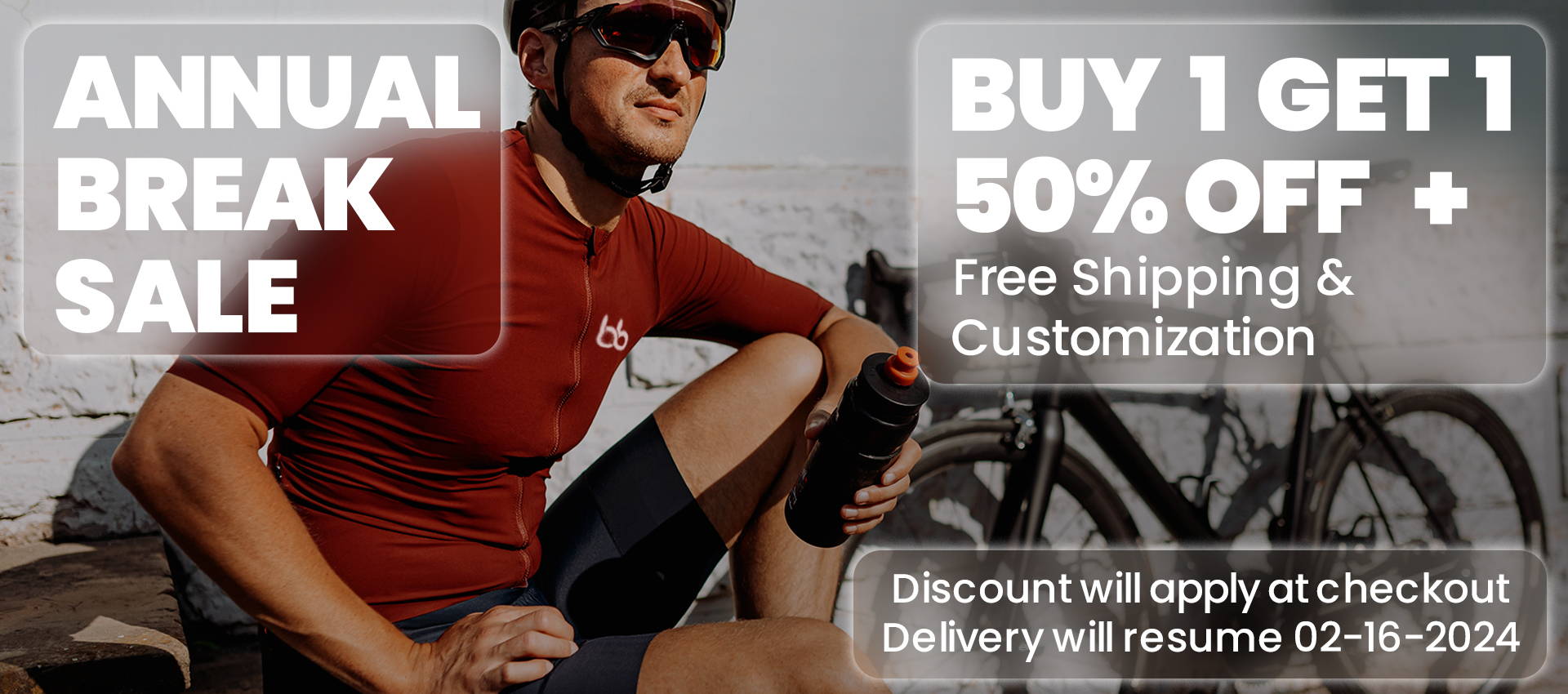 Annual Break Cycling Clothing | Bicycle Booth