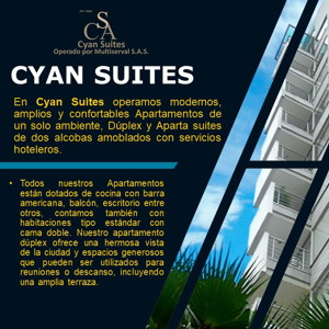 Guest Hub - Cyan Suites