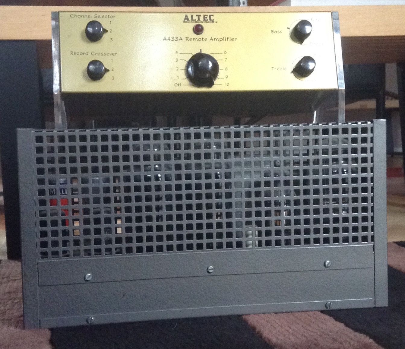 Altec Lansing Power Amplifier A-333A and R... For Sale | Audiogon