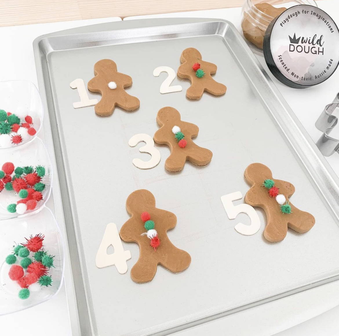 20 Christmas Playdough Activities
