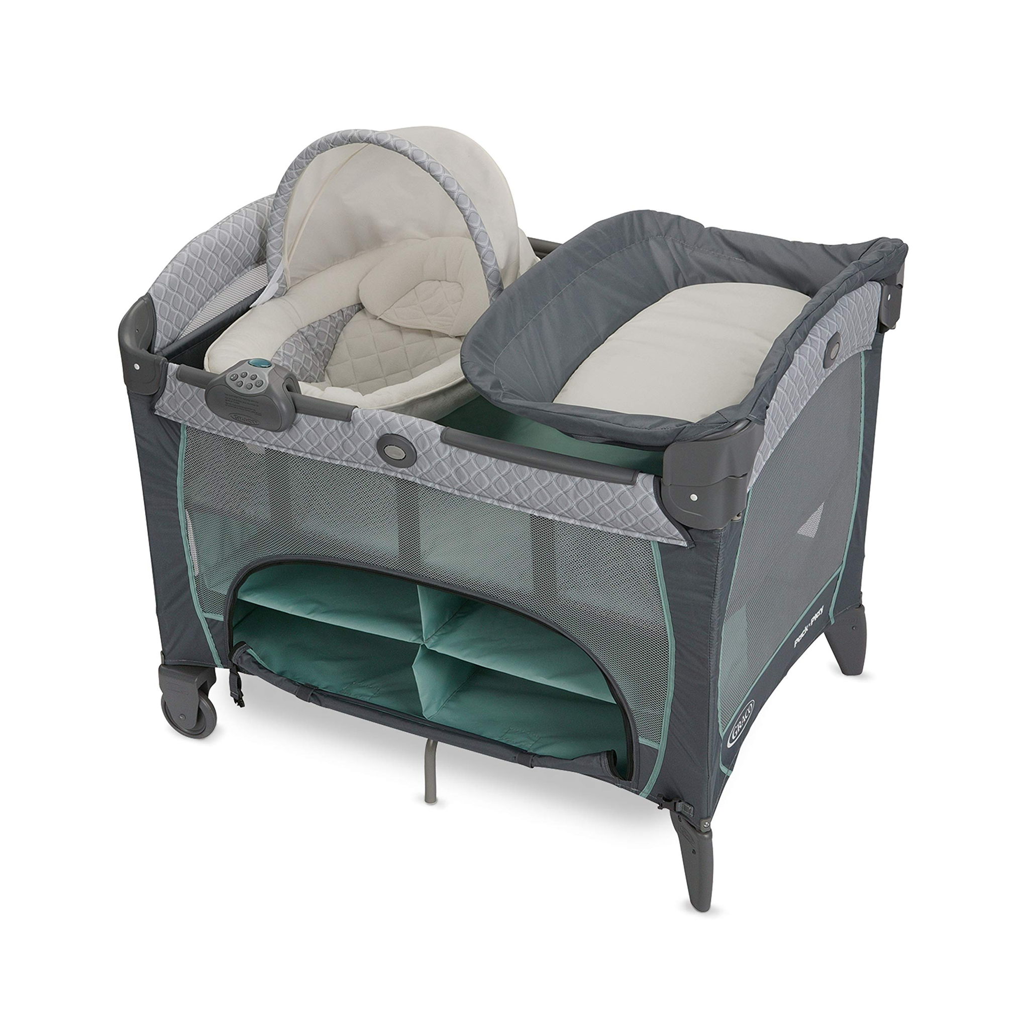 Graco Pack 'n Play Newborn Napper DLX Playard vs Graco Pack 'n Play ...