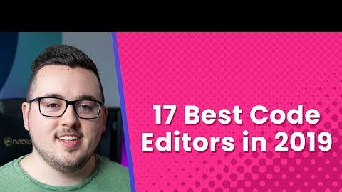 37 Best open-source text editors for programming as of 2022 - Slant