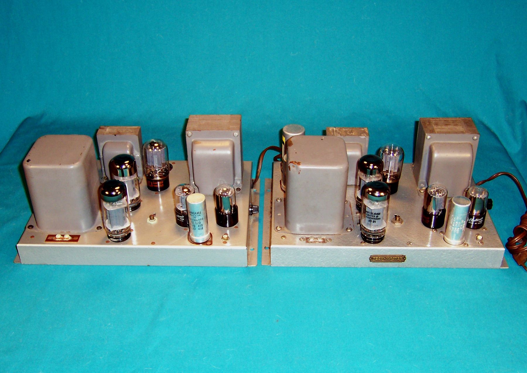 TECH-MASTER TM-15A STEREO PAIR OF TUBE MON... For Sale | Audiogon